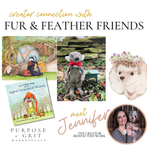 Creator Connection: Fur & Feather Friends – Purpose + Grit